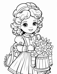 Color Craftables | Coloring Pages | Objects - Toys - Dolls