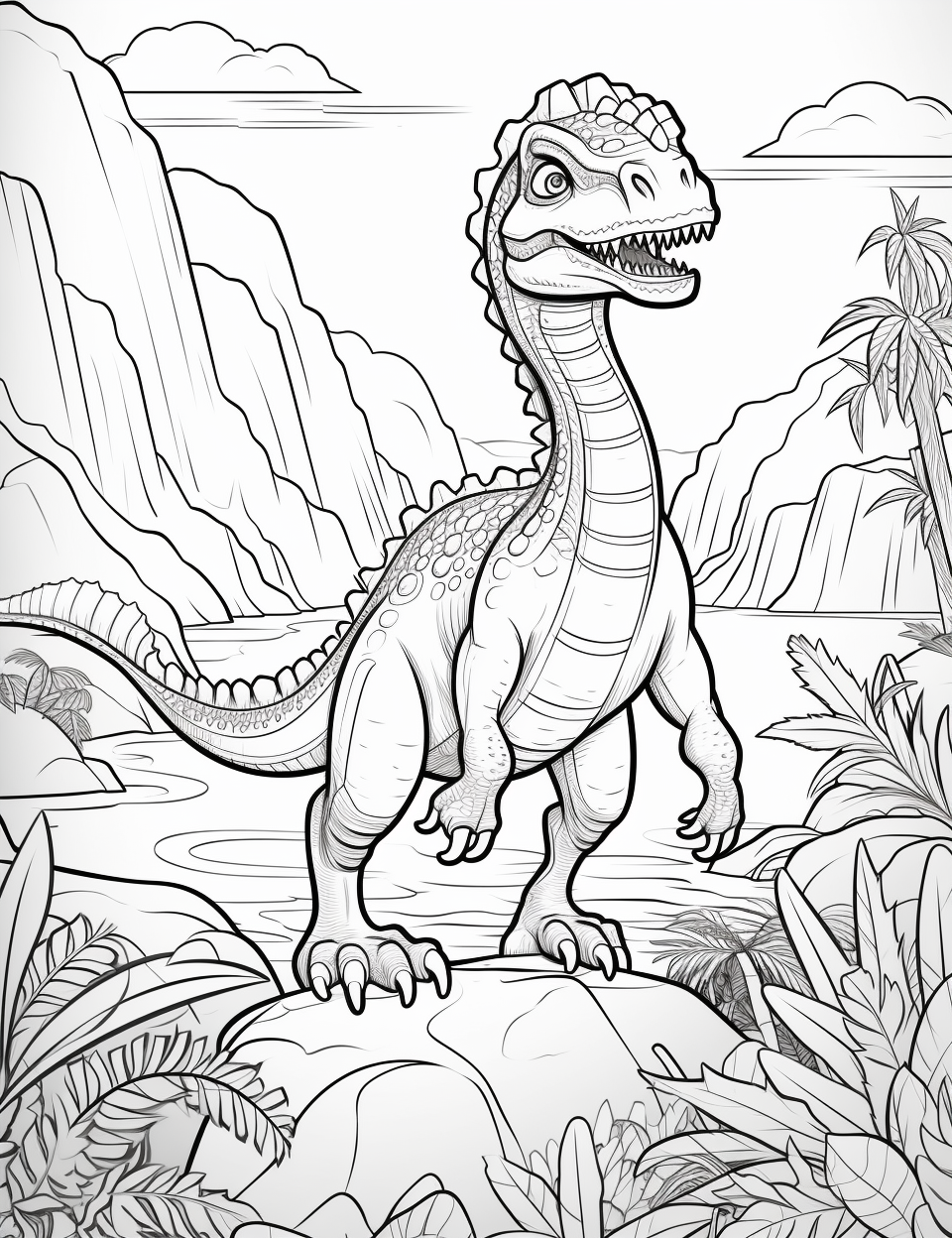 Color Craftables | Coloring Pages | Prehistoric & Cavemen