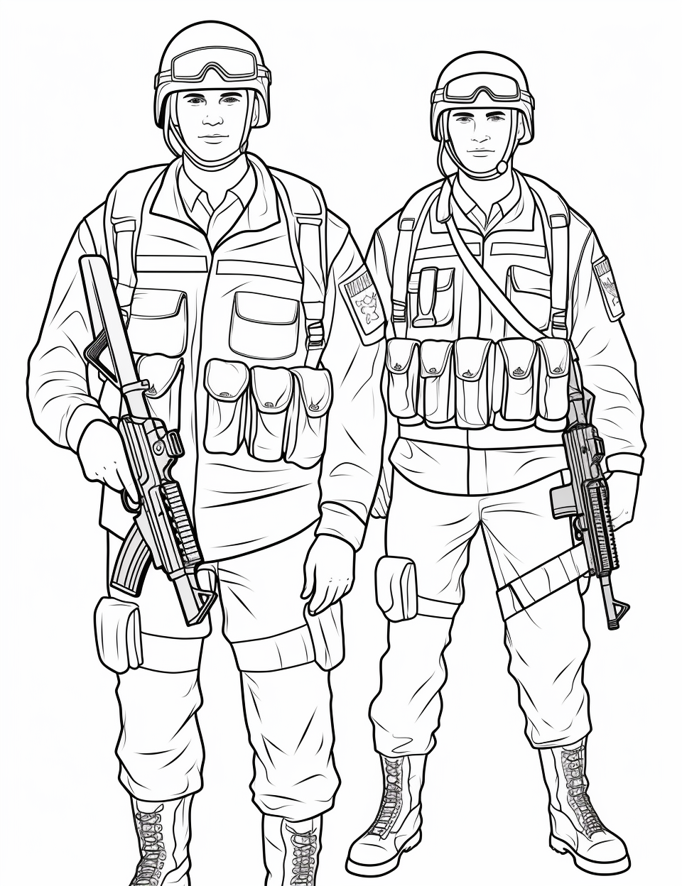 Color Craftables | Coloring Pages | Military & War