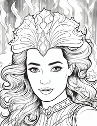 Color Craftables | Coloring Pages | Carnival & Circus - Performers