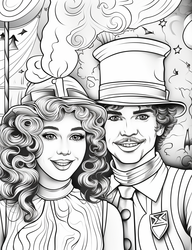 Color Craftables | Coloring Pages | Carnival & Circus - Performers