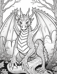 Color Craftables | Coloring Pages | Mythical Creatures - Dragons ...