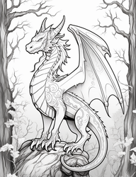 Color Craftables | Coloring Pages | Mythical Creatures - Dragons ...