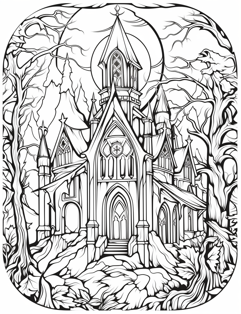 Color Craftables | Coloring Pages | Horror & Gothic