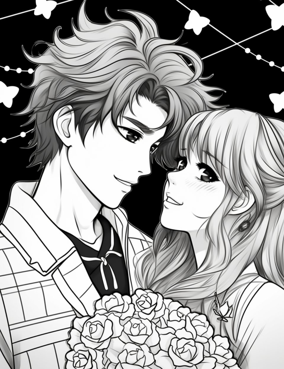 Color Craftables | Coloring Pages | Anime & Manga - Romance - Love ...