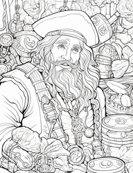 Color Craftables | Coloring Pages | Pirates & Treasure