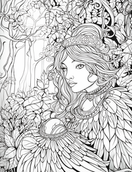 Color Craftables | Coloring Pages | People - Elders