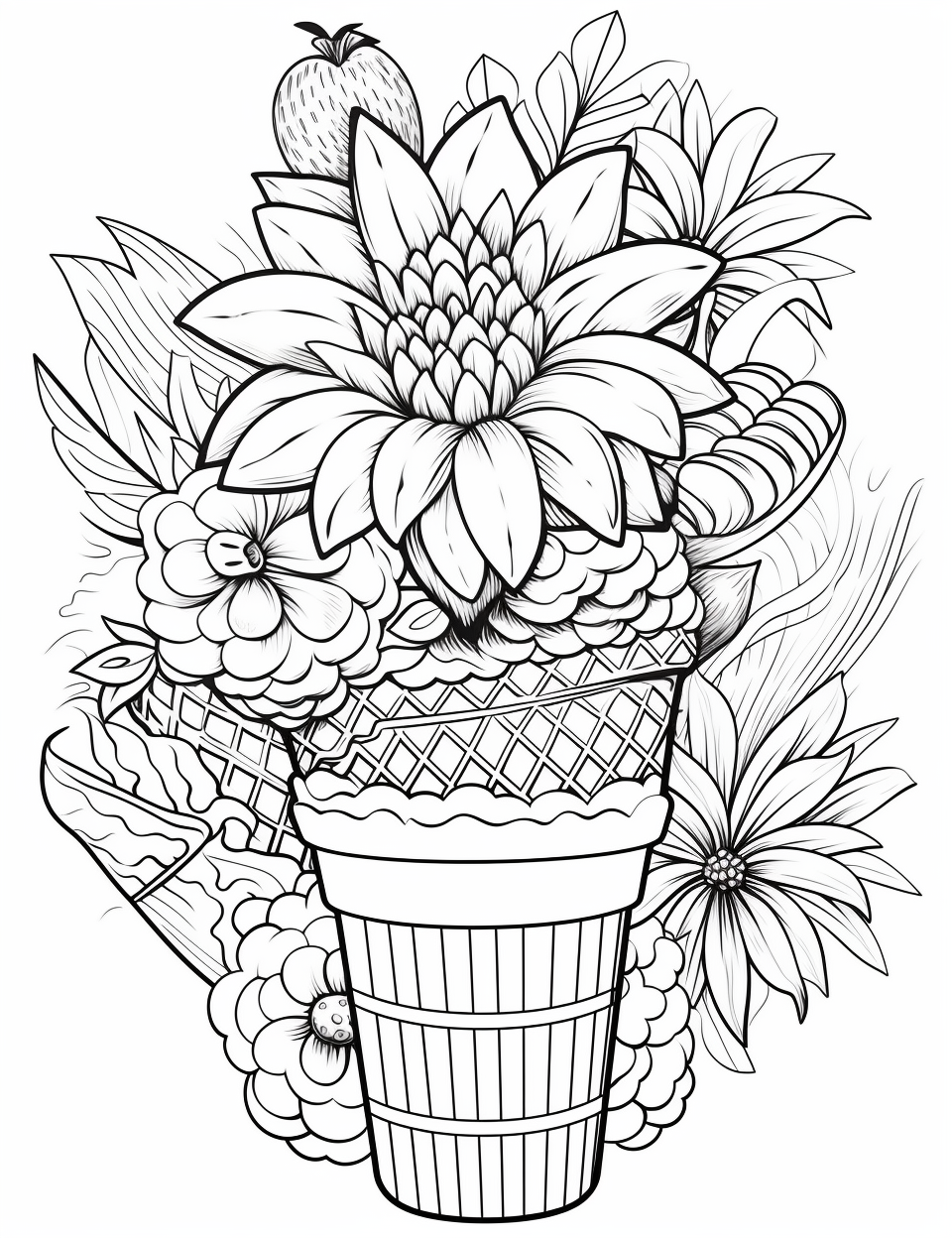 Color Craftables | Coloring Pages | Seasons - Summer