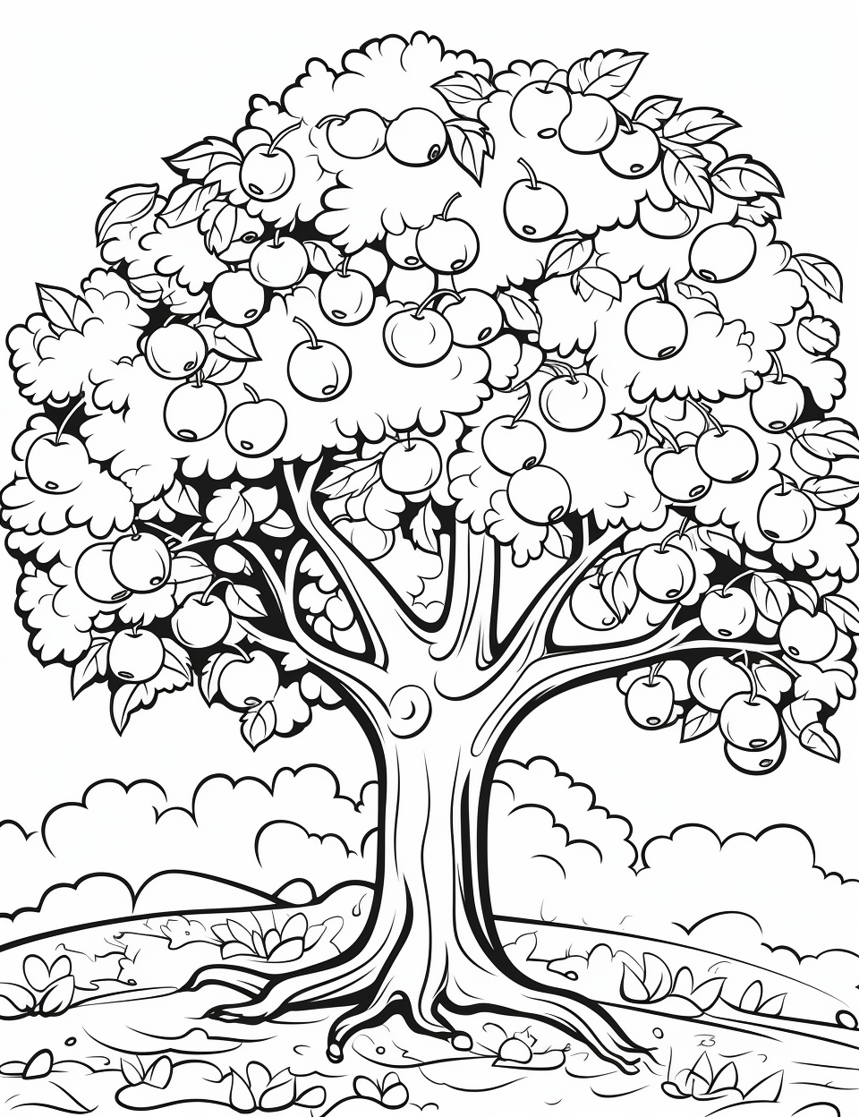 Color Craftables | Coloring Pages | Seasons - Fall - Apple Picking