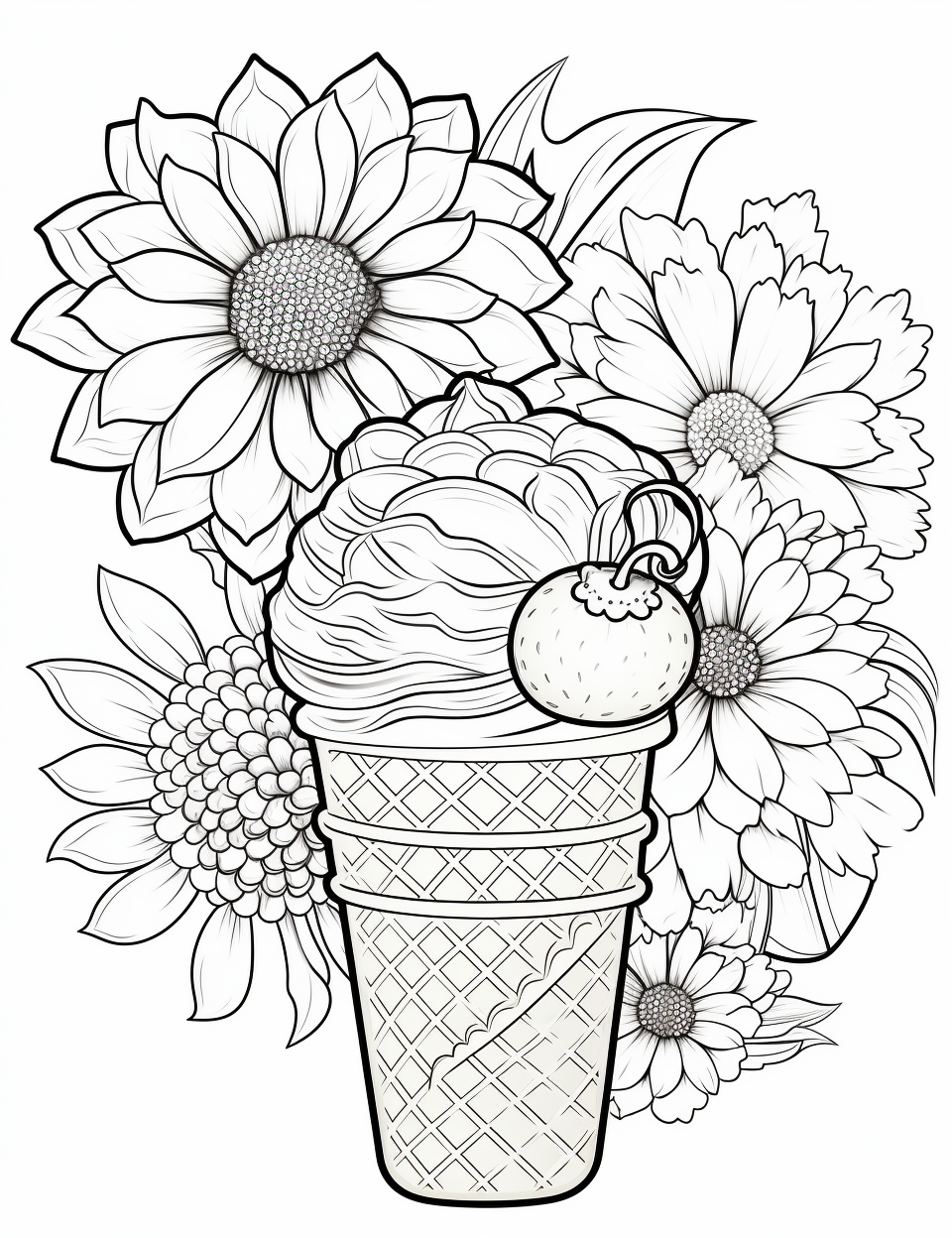 Color Craftables | Coloring Pages | Seasons - Summer