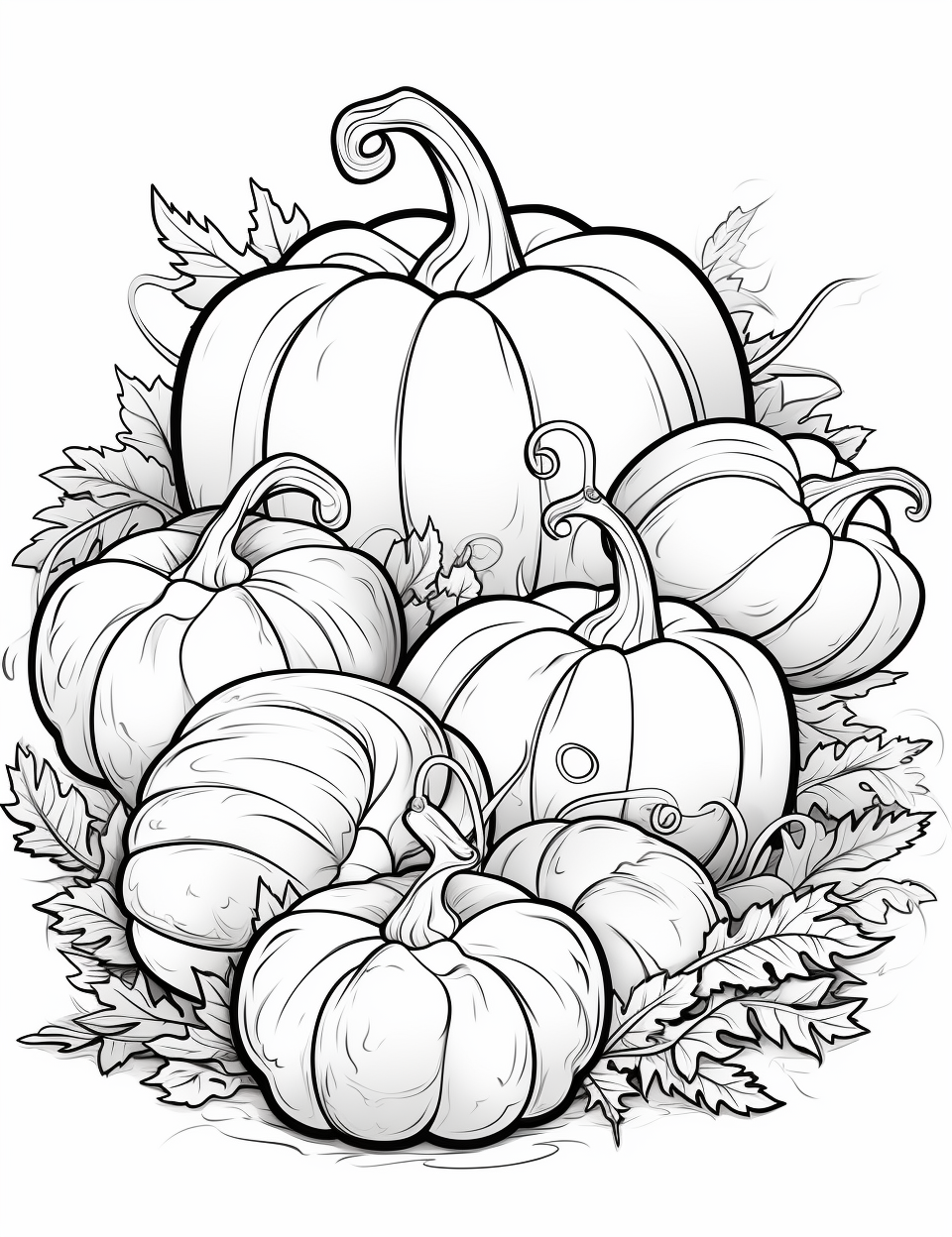Color Craftables | Coloring Pages | Fall Pumpkin Coloring Pages