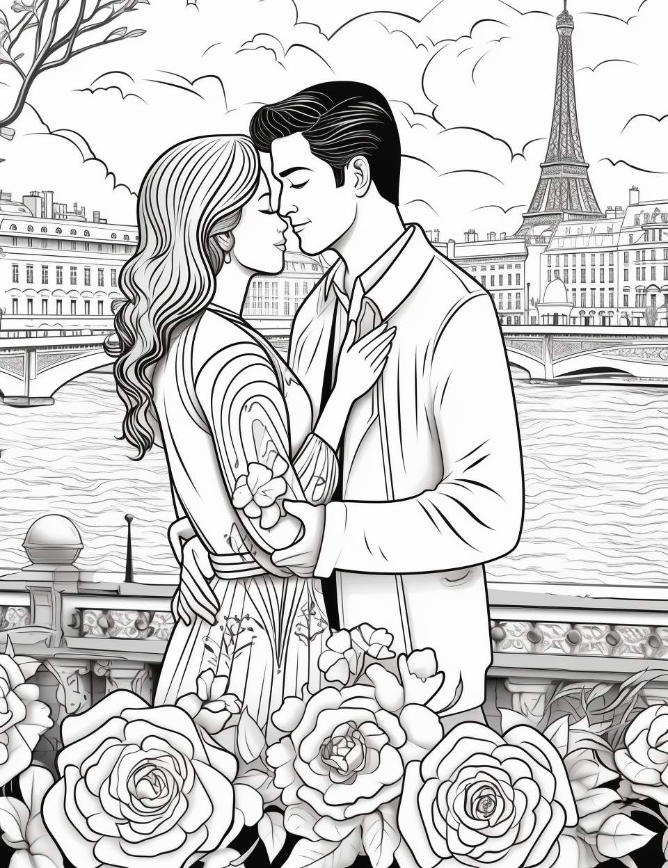 Color Craftables | Coloring Pages | Romantic & Love - Classic Romance ...