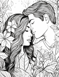 Color Craftables | Coloring Pages | Romantic & Love - Passionate - Deep ...