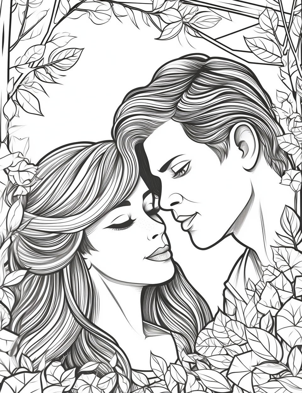 Color Craftables | Coloring Pages | Romantic & Love - Passionate - Deep ...