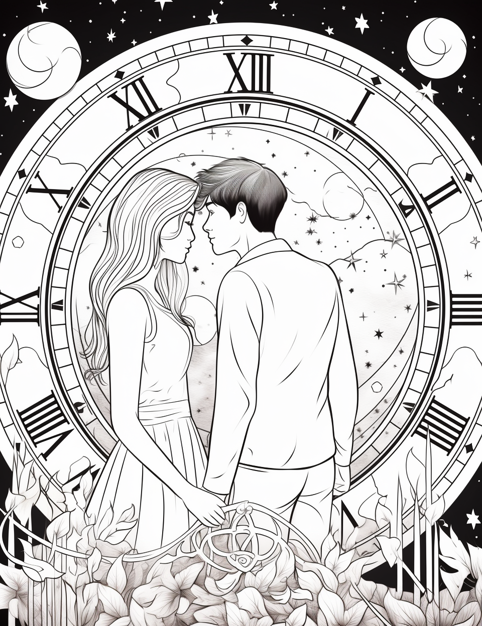 Color Craftables | Coloring Pages | Romantic & Love - Whimsical Love ...