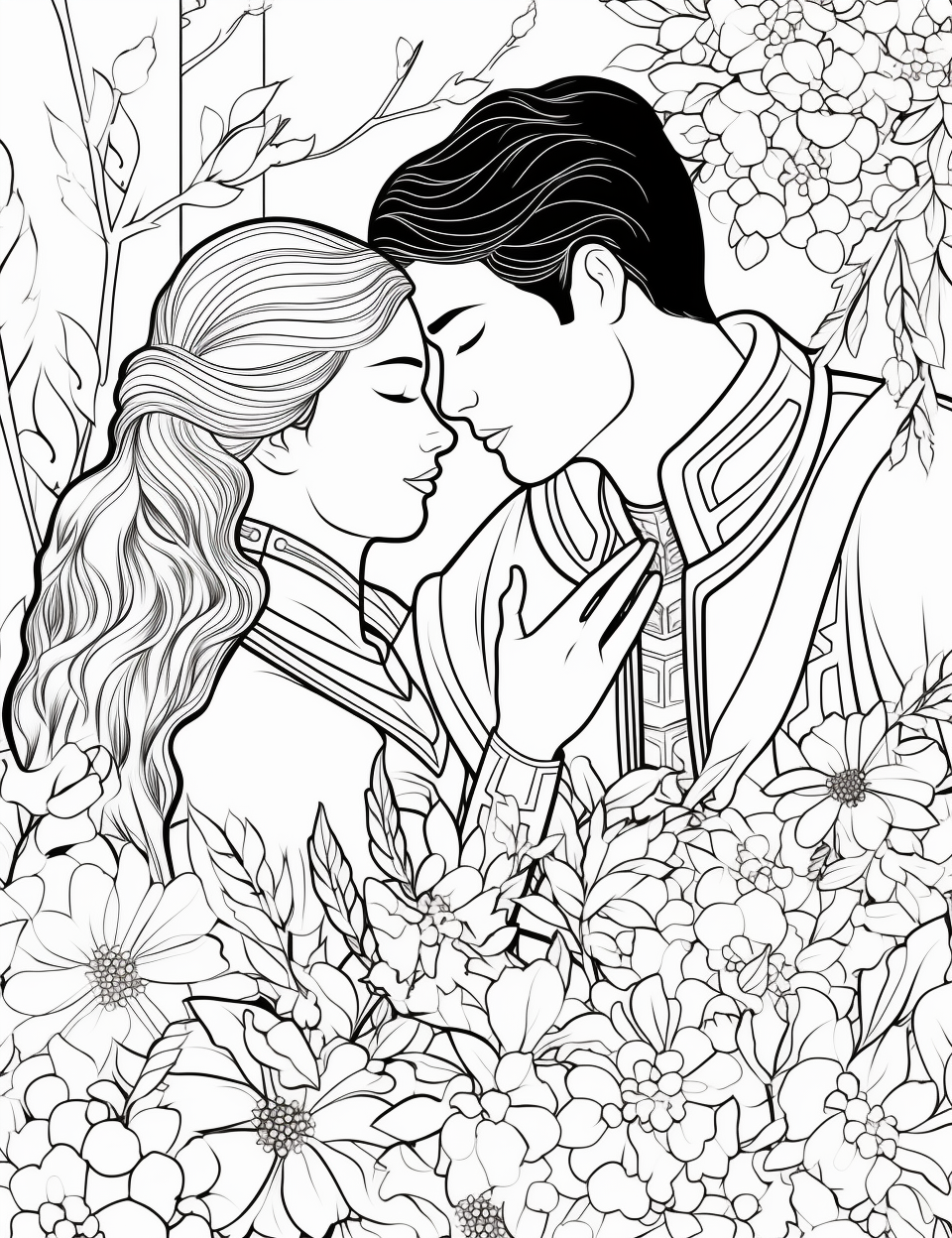 Color Craftables | Coloring Pages | Romantic & Love - Classic Romance ...
