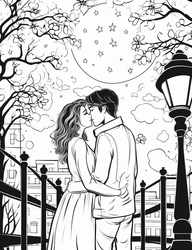 Color Craftables | Coloring Pages | Romantic & Love - Classic Romance ...