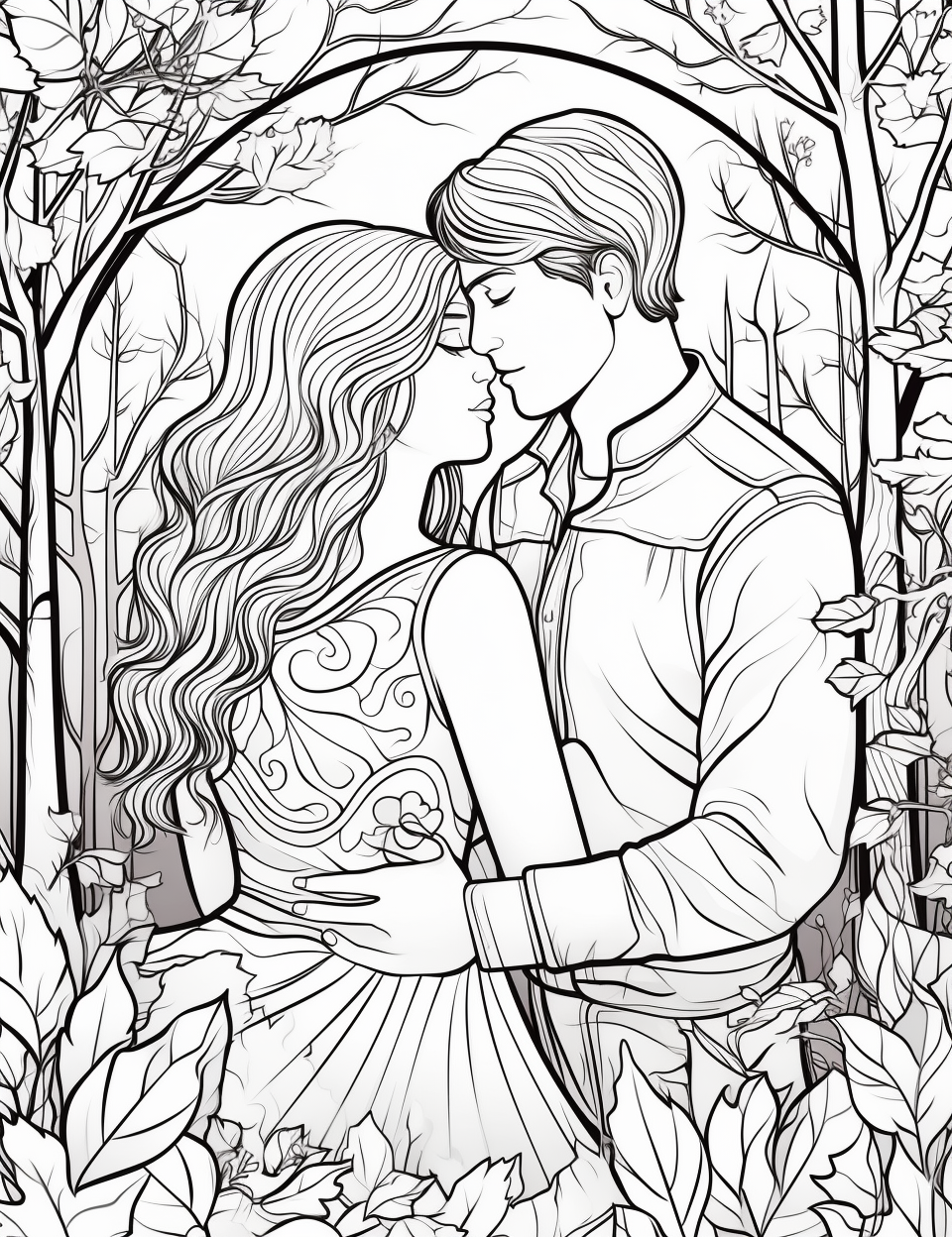 Color Craftables | Coloring Pages | Romantic & Love - Heartbreak - Longing