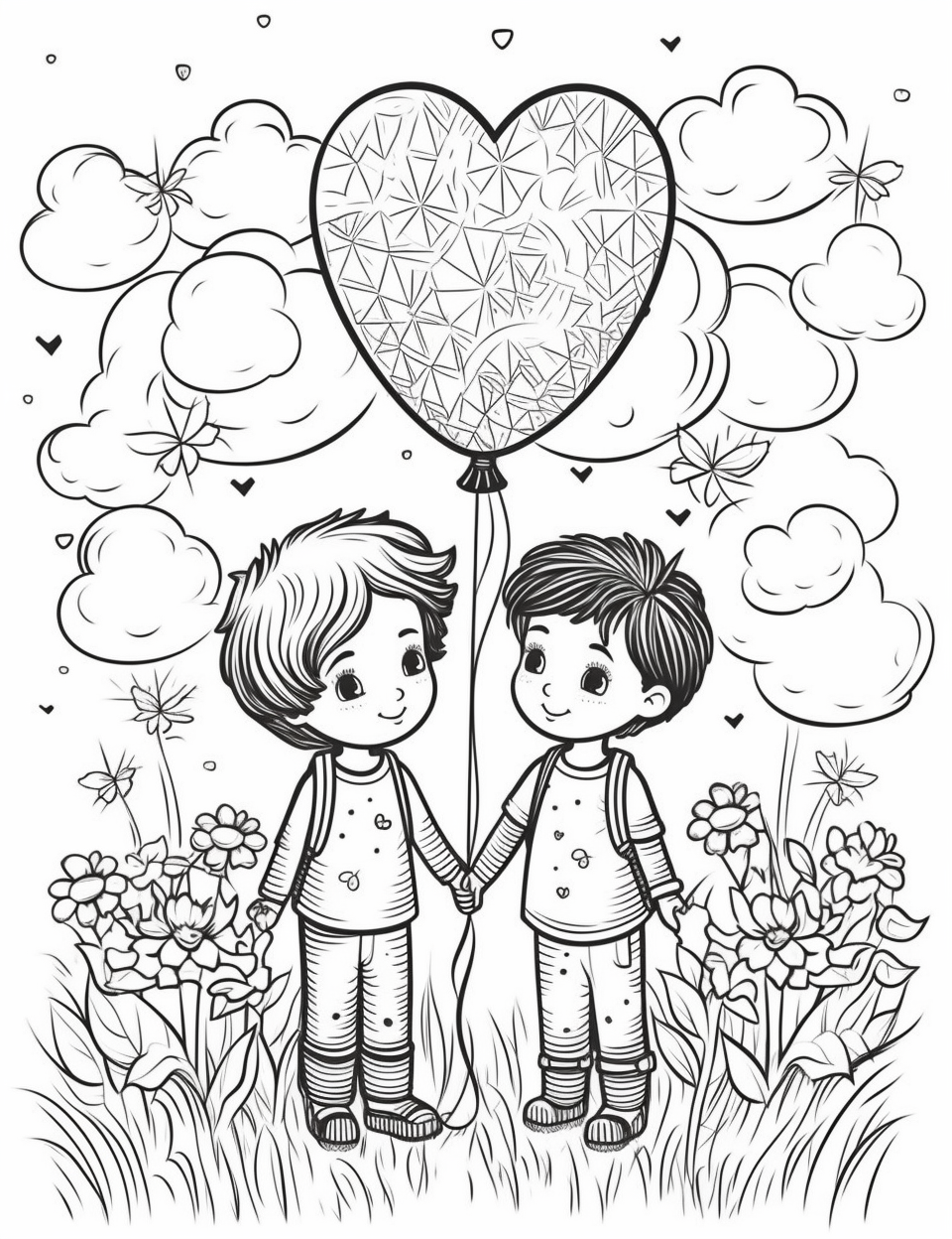 Color Craftables | Coloring Pages | Romantic & Love - Whimsical Love ...