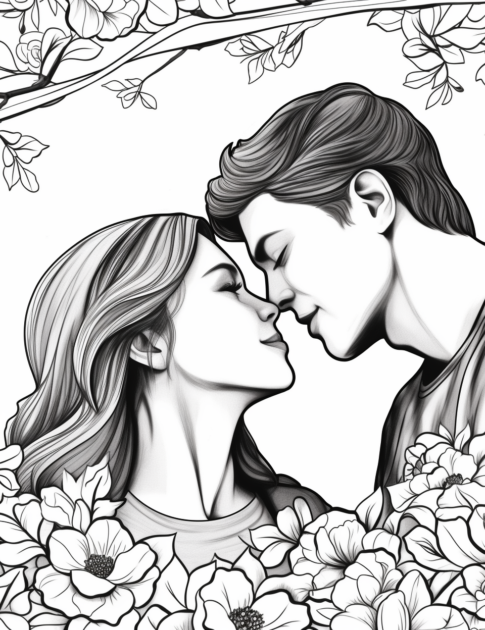 Color Craftables | Coloring Pages | Romantic & Love - Classic Romance ...