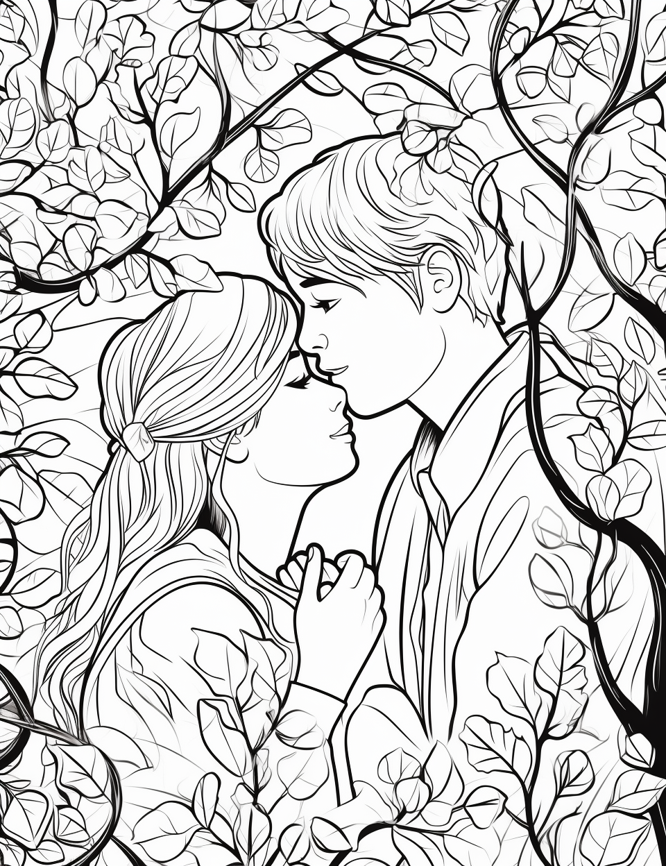Color Craftables | Coloring Pages | Romantic & Love - Passionate ...