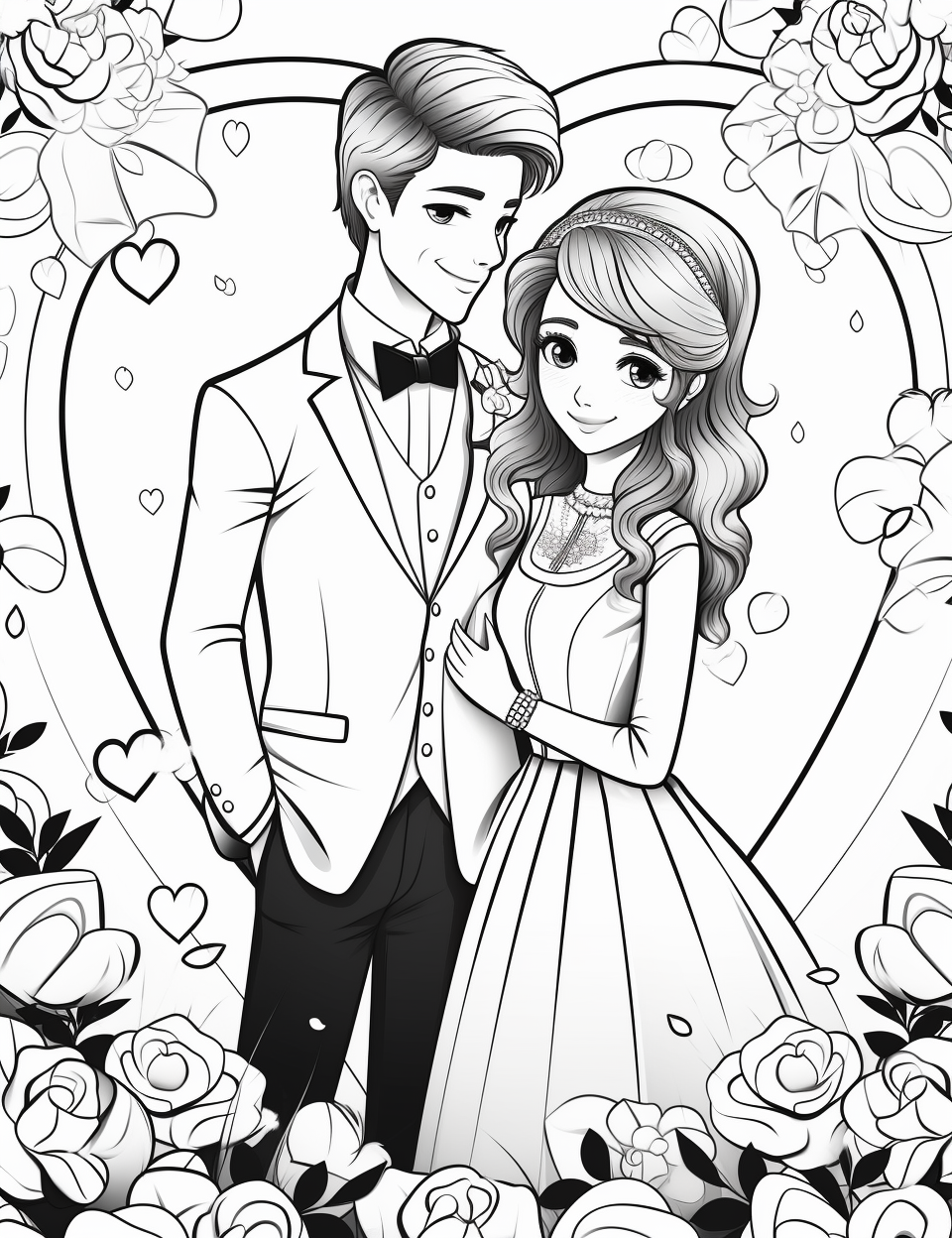 Color Craftables | Coloring Pages | Romantic & Love - Whimsical Love ...