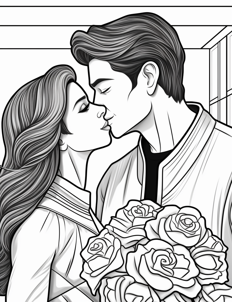 Color Craftables | Coloring Pages | Romantic & Love - Classic Romance ...