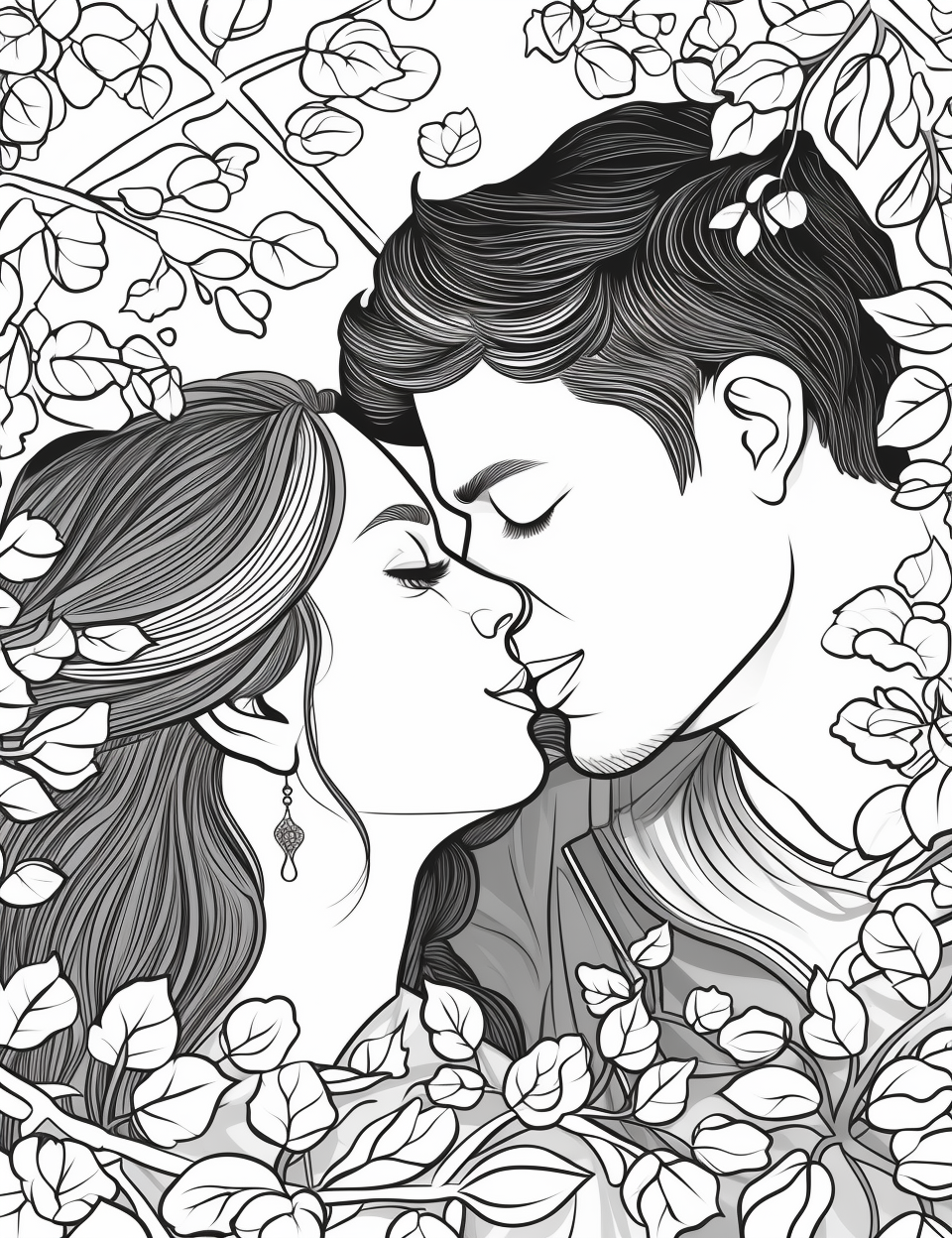Color Craftables | Coloring Pages | Passionate Kisses Coloring Pages