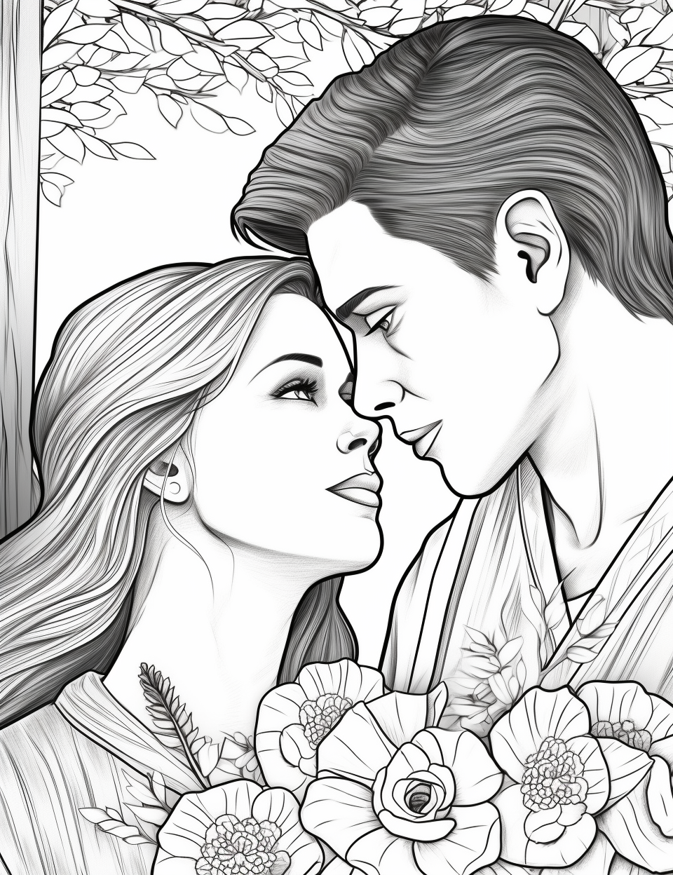 Color Craftables | Coloring Pages | Romantic & Love - Classic Romance ...