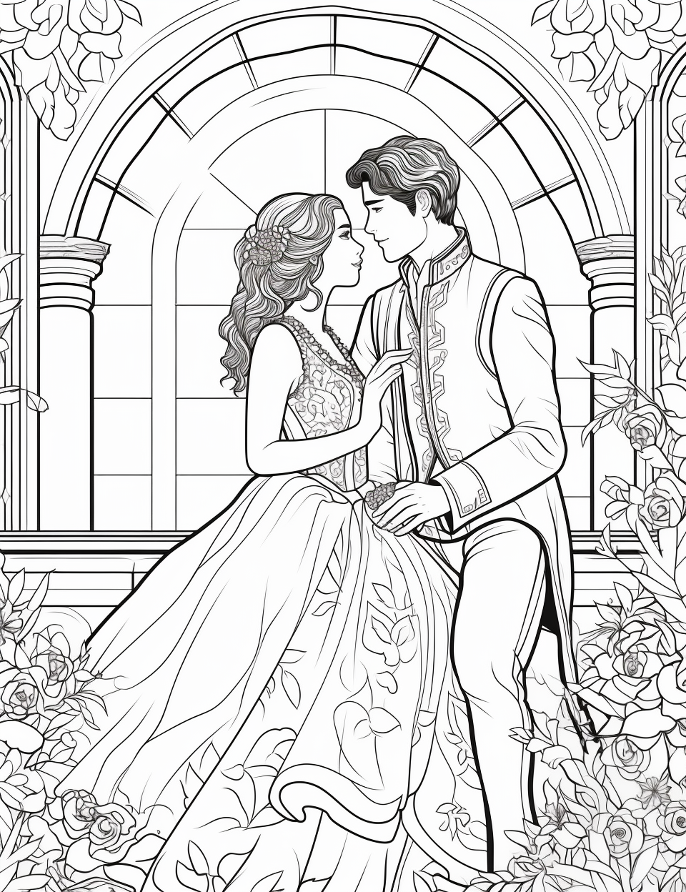 Color Craftables | Coloring Pages | Romantic & Love - Classic Romance ...