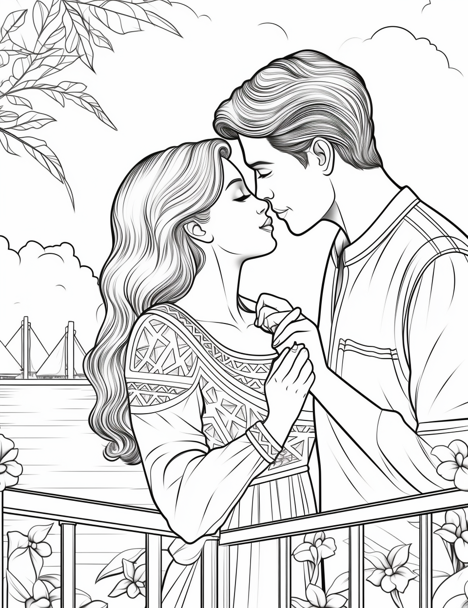 Color Craftables | Coloring Pages | Romantic & Love - Classic Romance ...