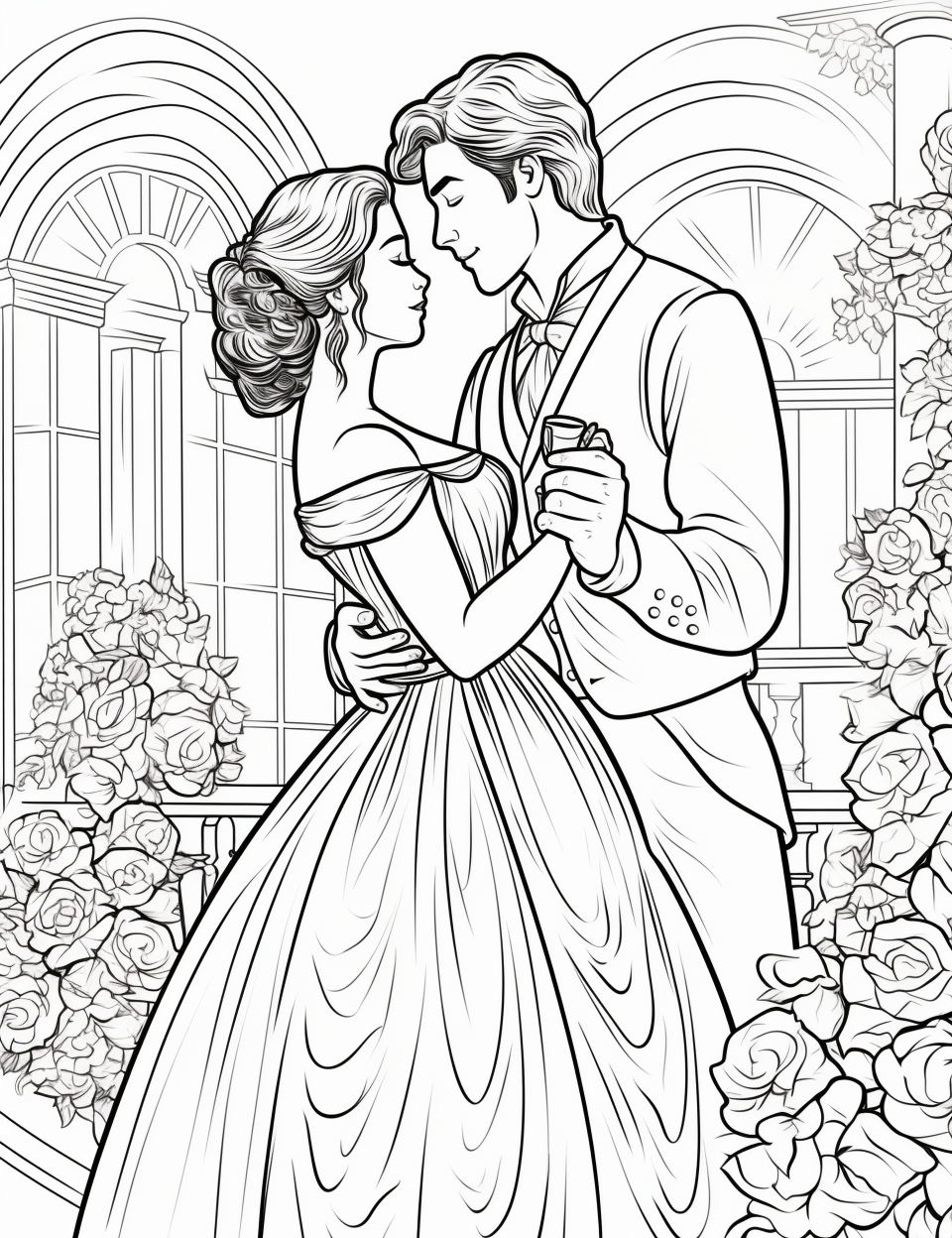 Color Craftables | Coloring Pages | Romantic & Love - Classic Romance ...