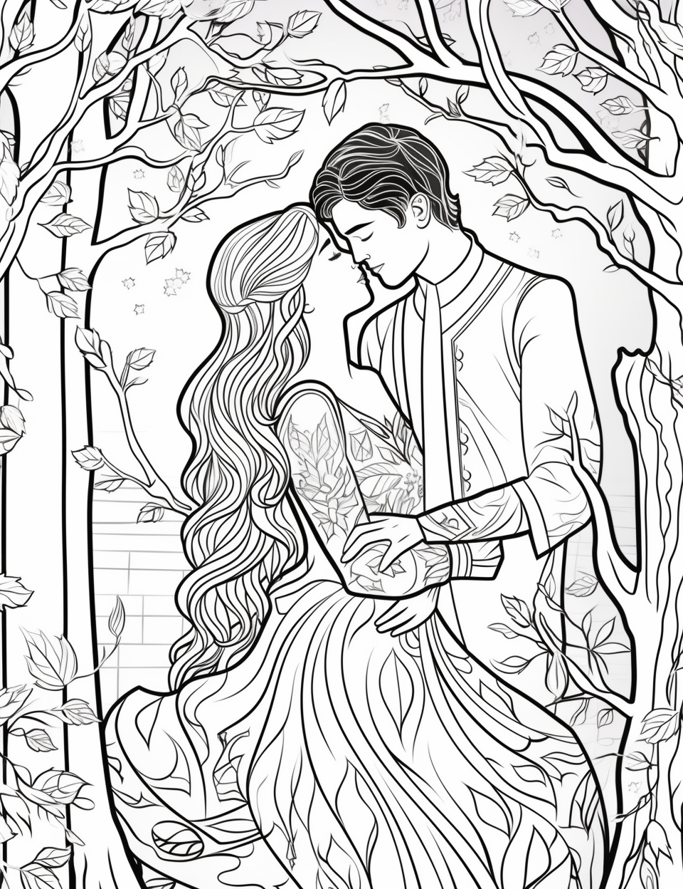 Color Craftables | Coloring Pages | Romantic & Love - Heartbreak - Longing