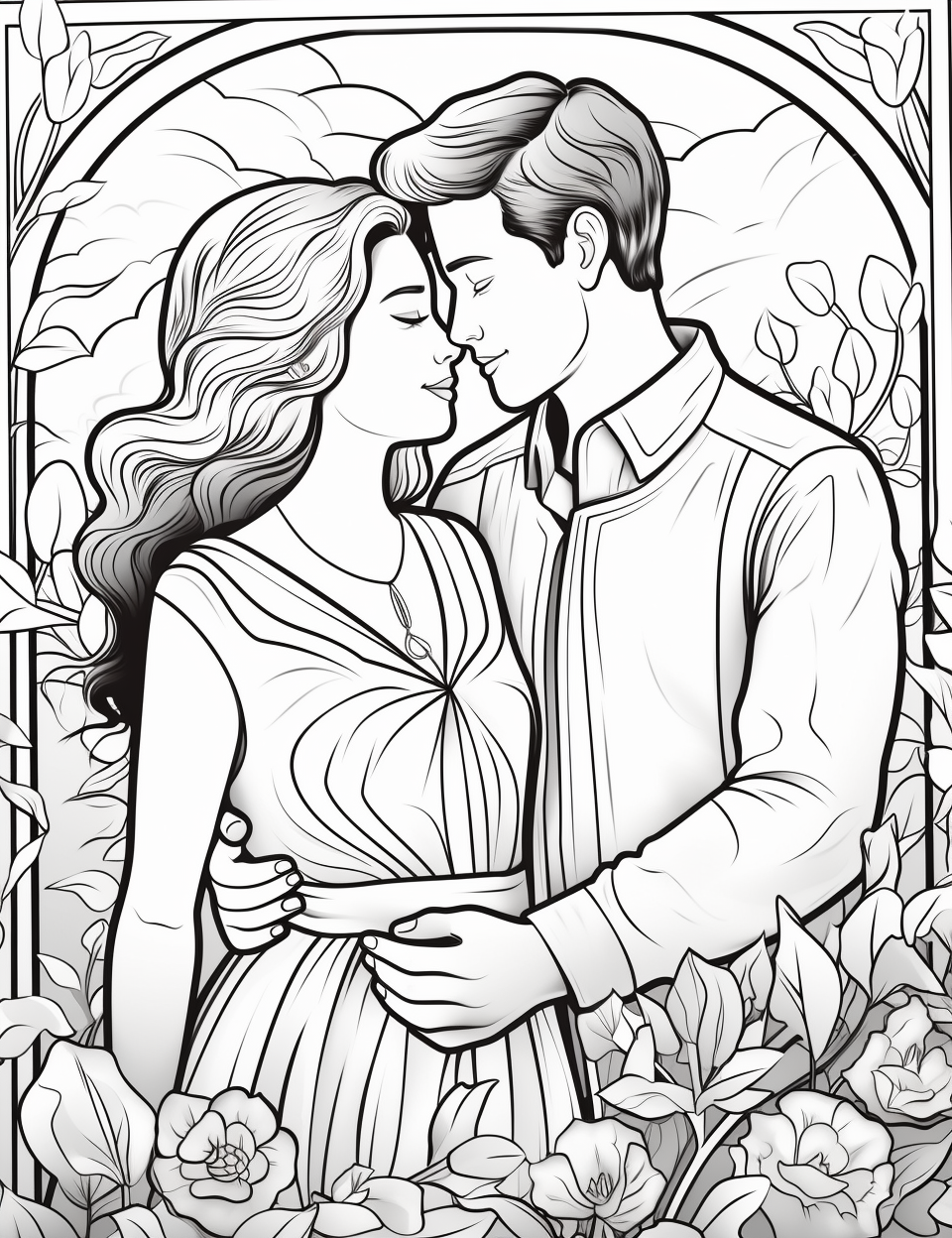Color Craftables | Coloring Pages | Romantic & Love - Heartbreak - Longing