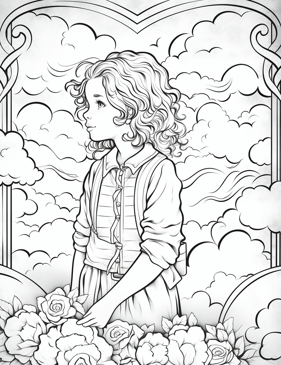 Color Craftables | Coloring Pages | Romantic & Love - Classic Romance ...