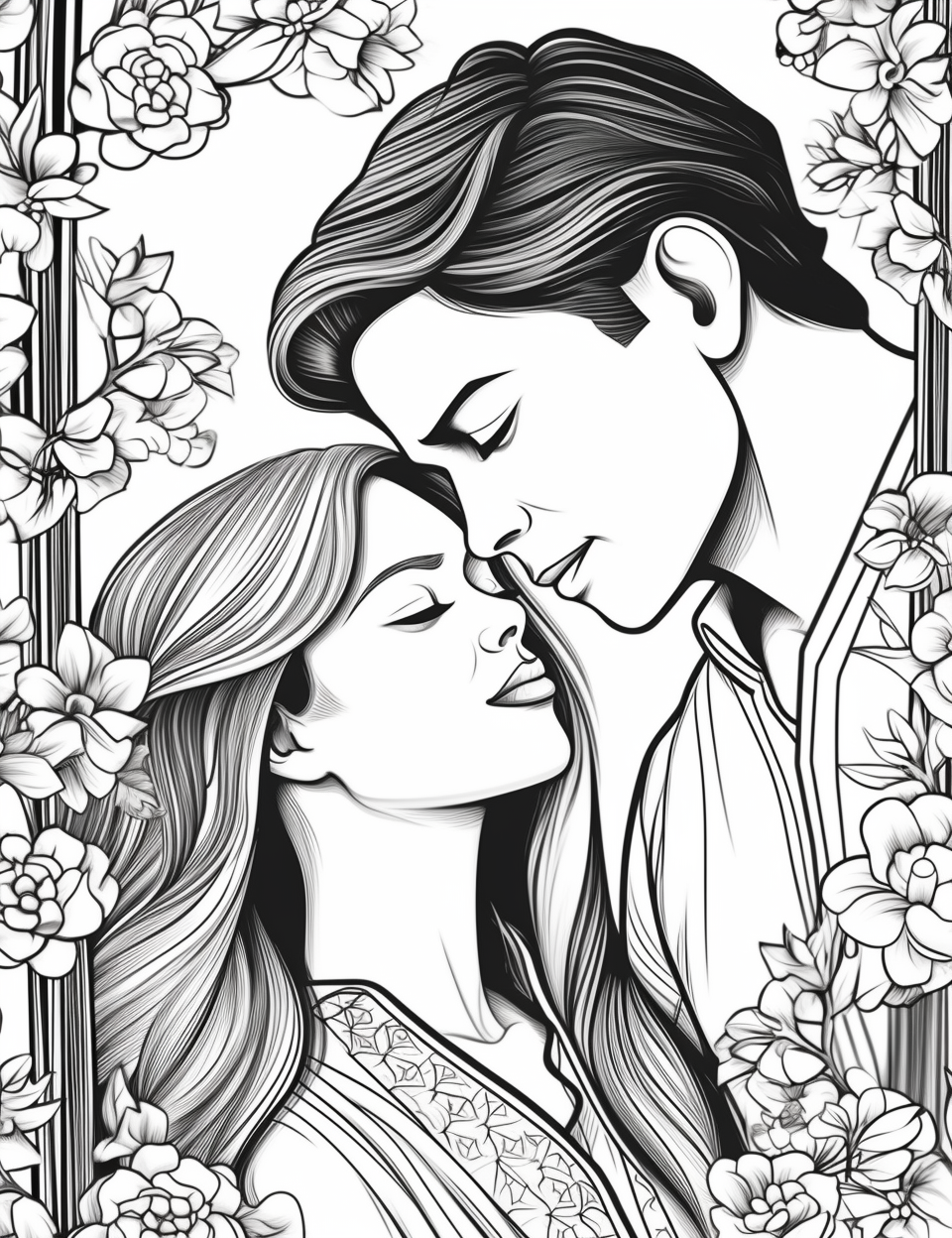 Color Craftables | Coloring Pages | Romantic & Love - Classic Romance ...