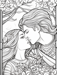 Color Craftables | Coloring Pages | Romantic & Love - Passionate - Deep ...