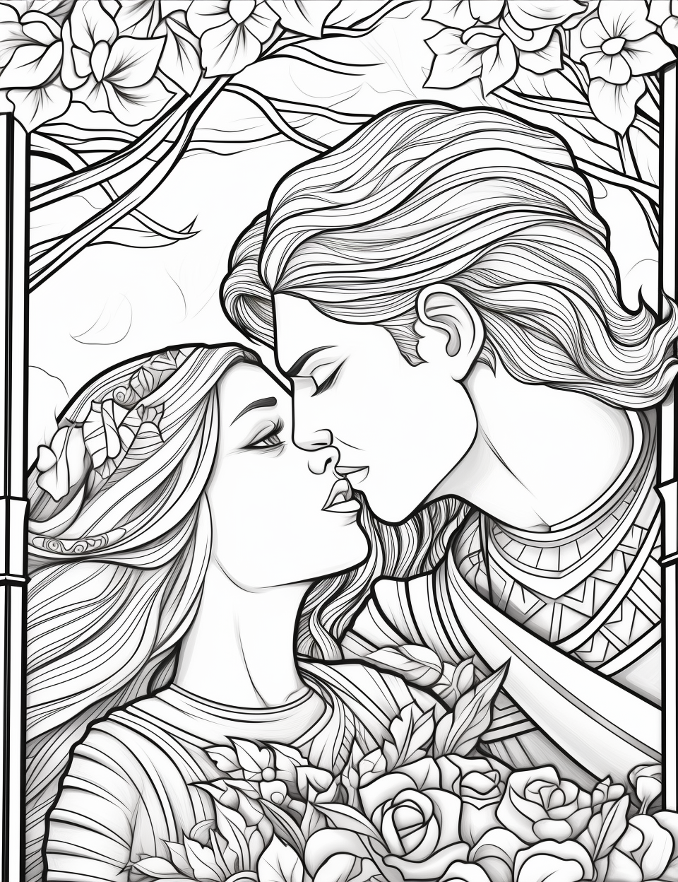 Color Craftables | Coloring Pages | Romantic & Love - Passionate - Deep ...