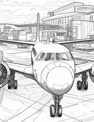 Color Craftables | Coloring Pages | Aviation - Aviation Elements
