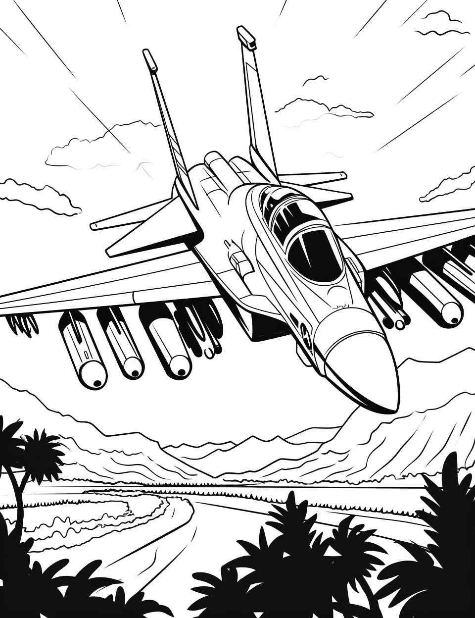 Color Craftables | Coloring Pages | Military & War