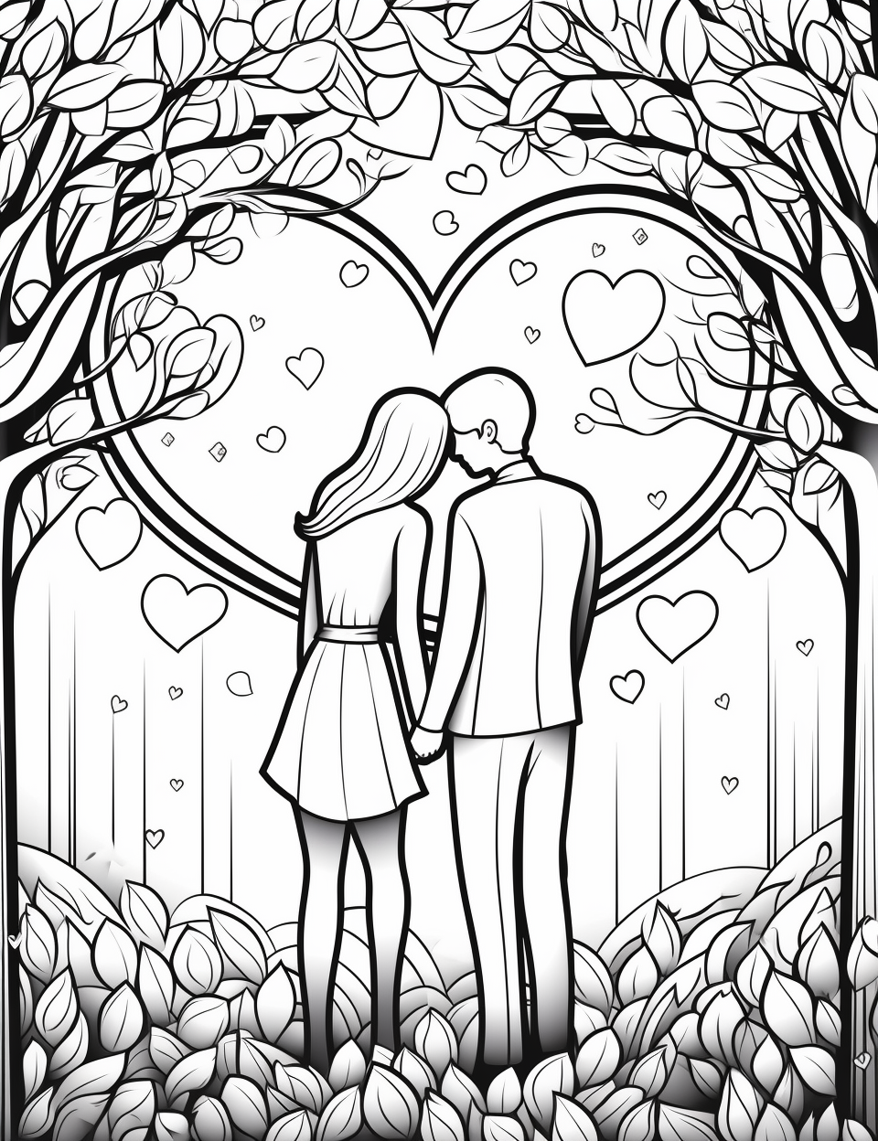Color Craftables | Coloring Pages | Romantic & Love - Heartbreak - Tears
