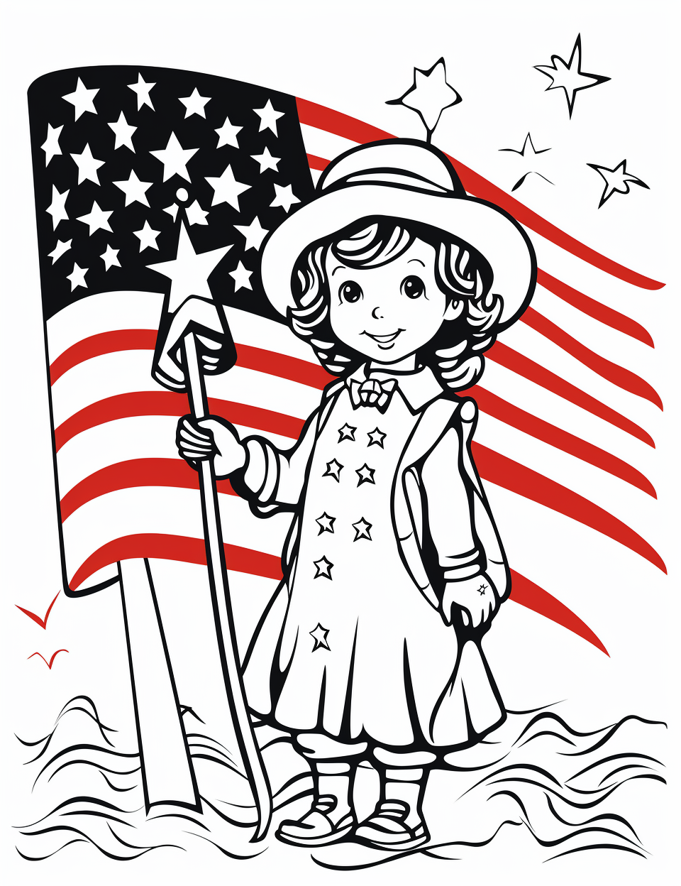 Color Craftables | Coloring Pages | Holiday - 4th of July - Statue of ...