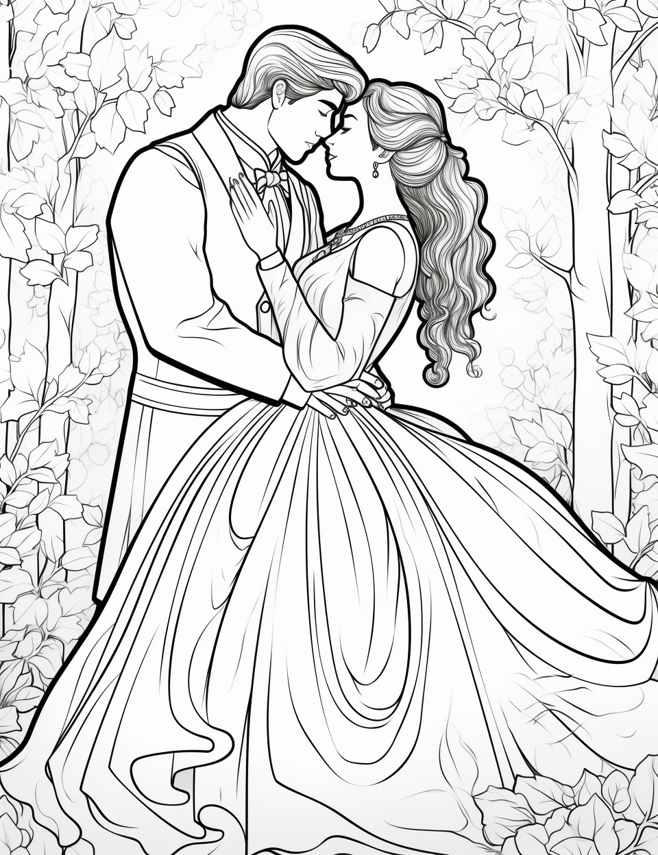 Color Craftables | Coloring Pages | Romantic & Love - Classic Romance ...