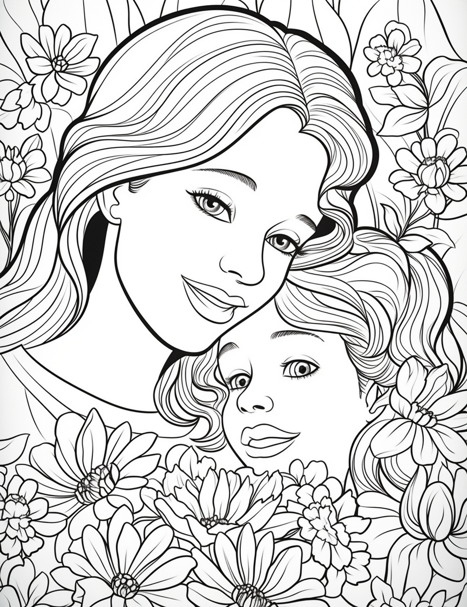Color Craftables | Coloring Pages | Holiday - Mothers Day - Spa Day