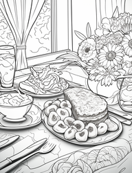 Color Craftables | Coloring Pages | Holiday - Mothers Day - Breakfast ...