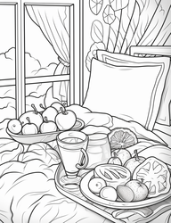 Color Craftables | Coloring Pages | Holiday - Mothers Day - Breakfast ...