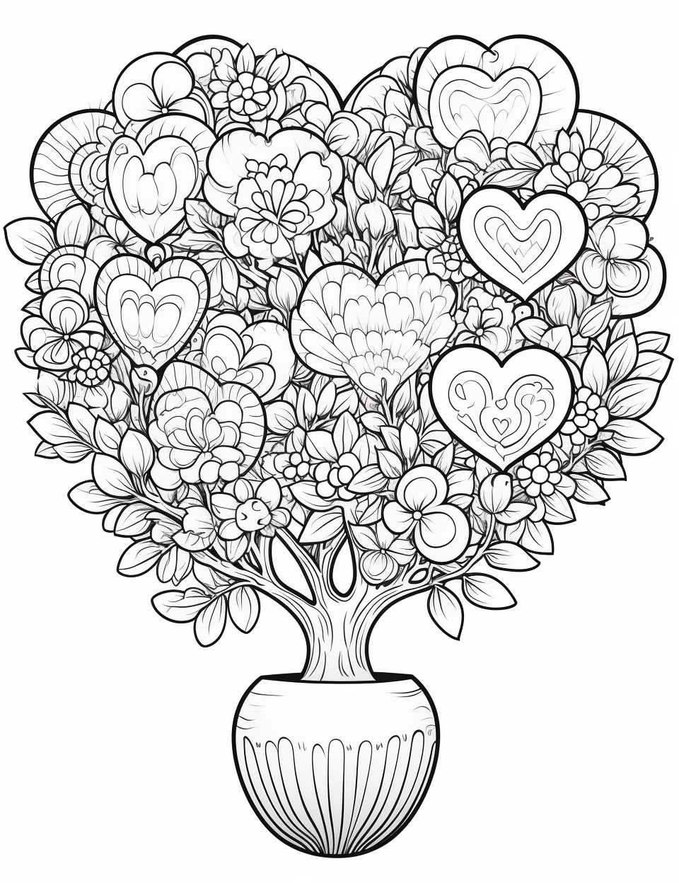 Color Craftables | Coloring Pages | Holiday - Valentine's Day