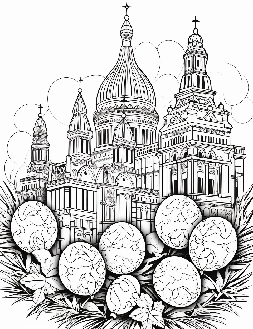 Color Craftables | Coloring Pages | Easter Parade Coloring Pages