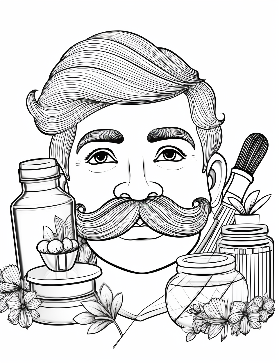 Color Craftables | Coloring Pages | Coloring Pages: Holiday Shaving Kit ...