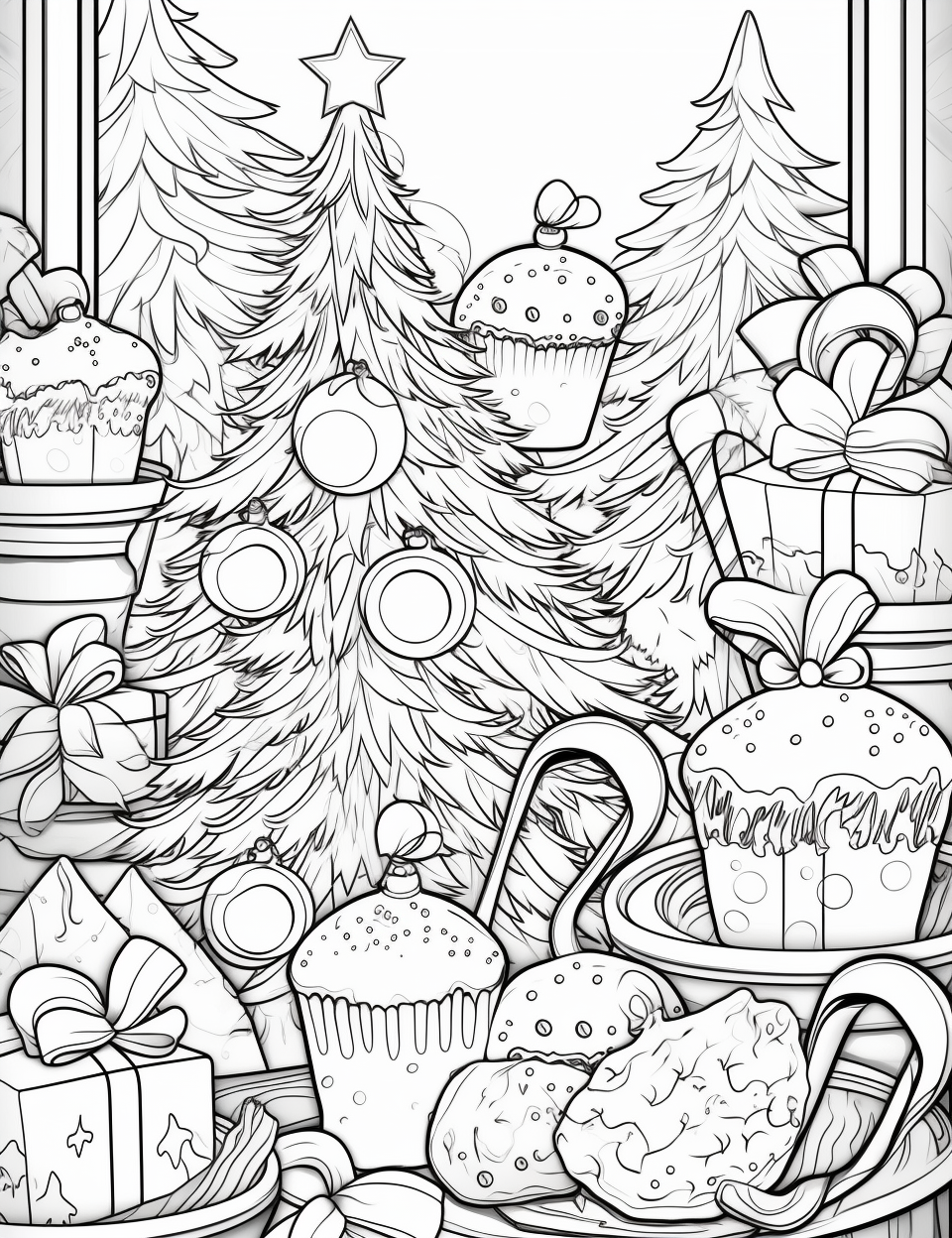 Color Craftables | Coloring Pages | Holiday - Christmas - Festive Feasts